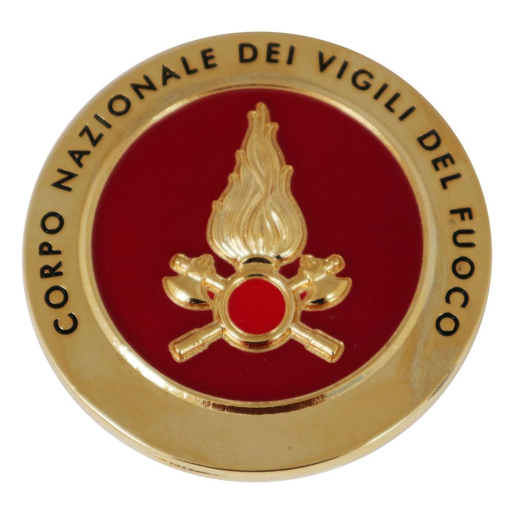 Fermacarte Vigili del Fuoco logo 3D – TommyD'Ago